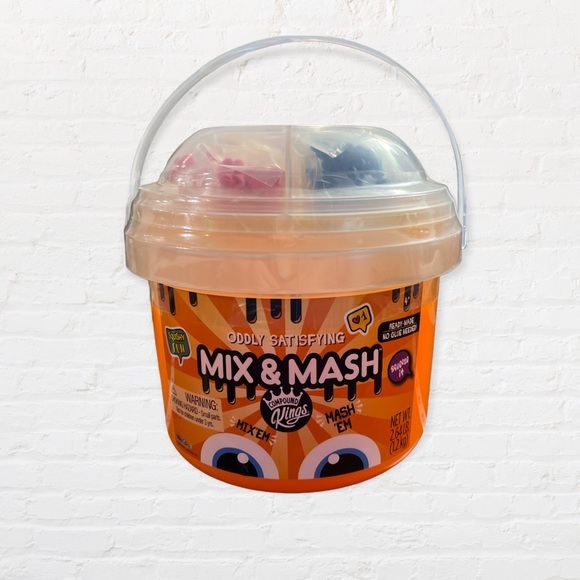Compound Kings | Toys | Compound Kings Mix Mash Confetti Orange Slime ...
